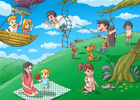 《英语书插图》杜三郎 站酷zcool