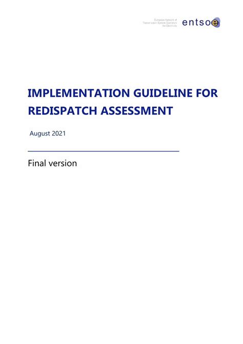 pdf implementation guideline for redispatch assessment dokumen tips