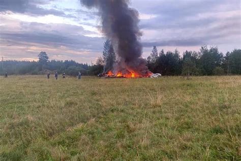 Mort de Prigojine les images du crash qui a coûté la vie au leader de