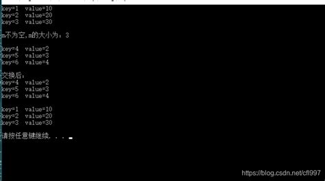 Cstl常用容器之mapmultimap容器——全面总结（附案例解析）（十九）map按value值进行比较以及仿函数更改默认排序规则cfl997 Csdn博客