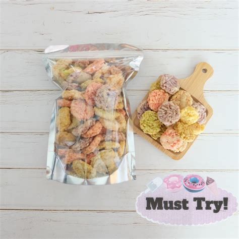 Mini Rice Cracker Less Sweet And Crispy ข้าวแต๋นจิ๋ว 150g Shopee Malaysia