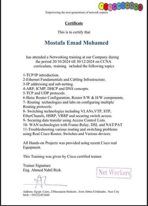 Mostafa Emad On Linkedin Networking Cisco Ccna Switching Routing