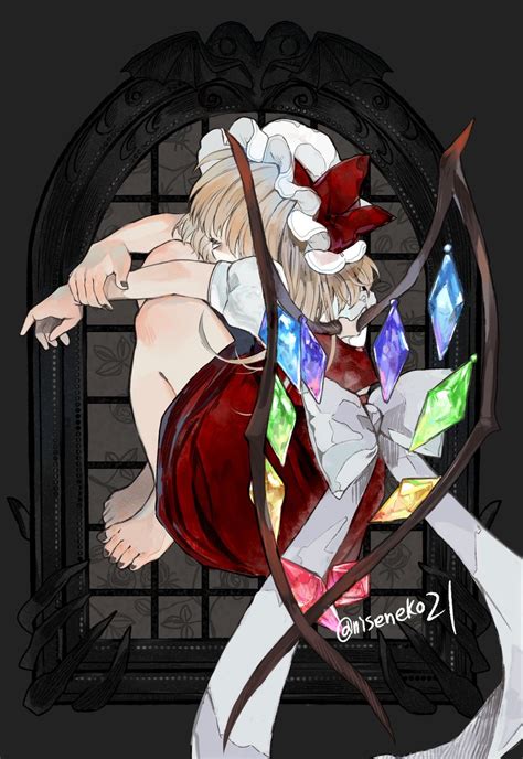 フランドール・スカーレット 「悪魔の妹 」偽猫紅楼夢【o 02b】のイラスト