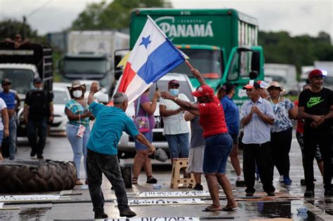 Nuevas Manifestaciones Y Bloqueos De Vías En Panamá En Protesta Contra