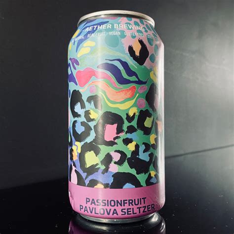 Aether Brewing Passionfruit Pavlova Seltzer 375ml My Beer Dealer