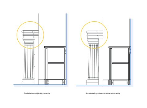 archicad 24 beam graphics displays joins in one graphisoft