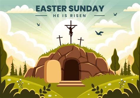 Happy Easter Jesus Vector Art Icons And Graphics For Free Download