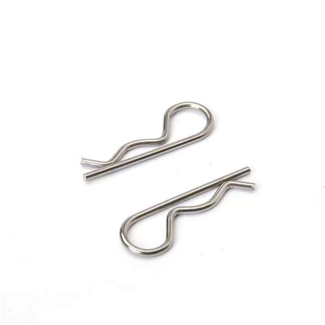 Custom R Type Spring Cotter Pin Fastener R Clips Retaining Cotter Pins Din11024 R Clip Pin And