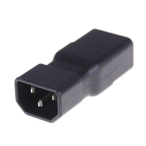 IEC320 Male C19 To Female C14 Power Adapter Mains Extension Connector ZJ EBay