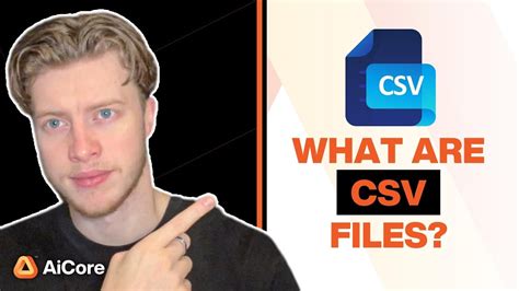 What Are Csv Files Youtube