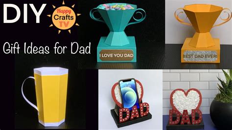 Diy T Ideas For Dad L Fathers Day Crafts L Easy Diy Paper Crafts