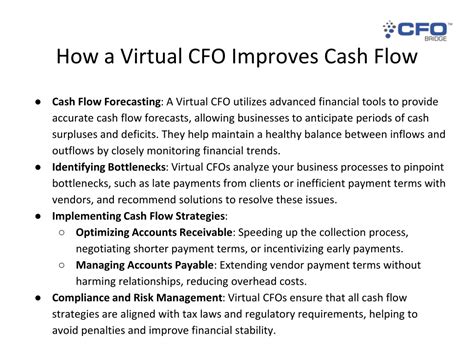 Ppt Maximizing Cash Flow Efficiency With A Virtual Cfo Powerpoint Presentation Id 13579273