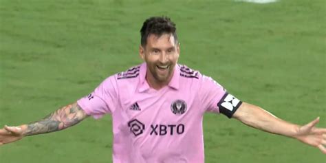 El Emotivo Festejo De Lionel Messi Con Sus Hijos Tras Su Primer Gol En