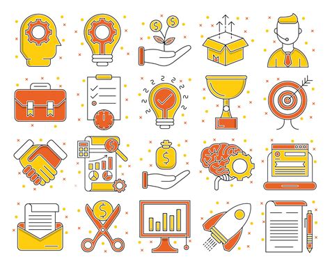 Development And Startup Icons Suitable For A Wide Range Of Digital Creative Projects 17069404