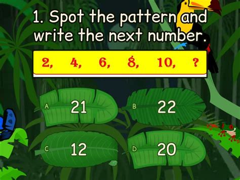 Patterns Grade 2 Quiz