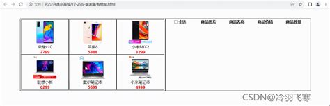 Js原生代码实现购物车javascript购物车源代码 Csdn博客