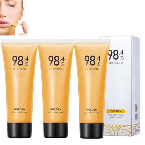 Amazon Gold Foil Peel Off Mask 98 4 Beilingmei Golden Peel Off