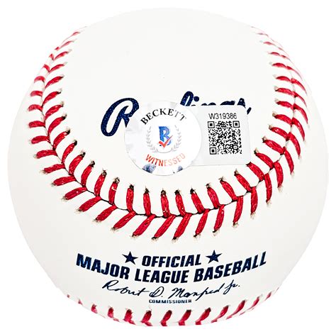 Hideki Matsui Autographed Official Mlb Baseball New York Yankees
