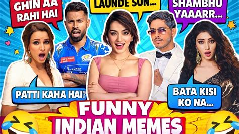 Try Not To Laugh 😂 Best Funny Indian Memes Compilation 2026 Desi