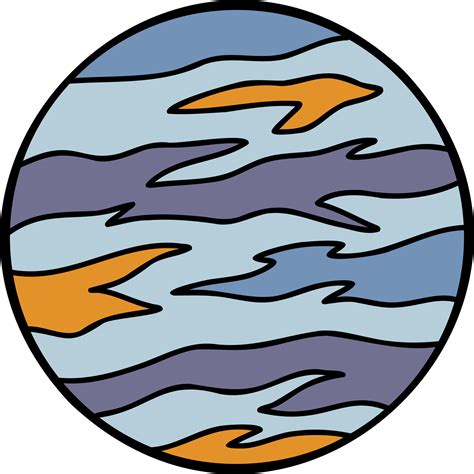 Hand Drawn Planet Illustration 12664928 Png