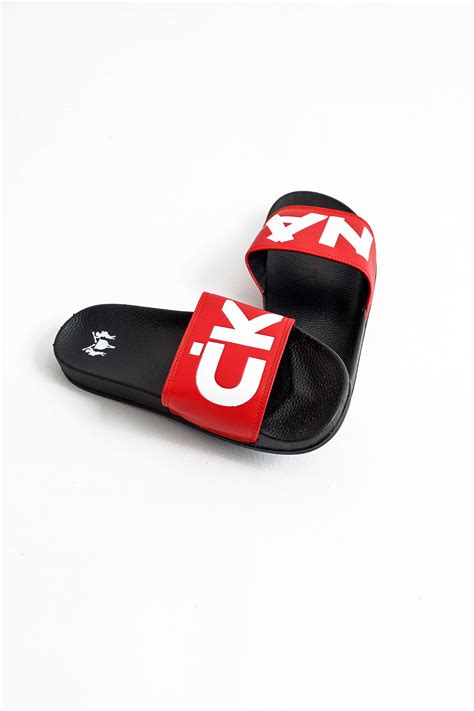 Nack Slides 3 0 In Red Nack Apparel