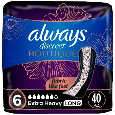 Always Discreet Boutique Underwear Womens Incontinence Maximum