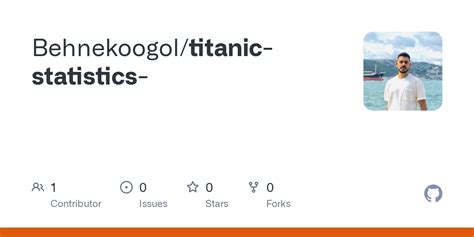 Github Behnekoogol Titanic Statistics