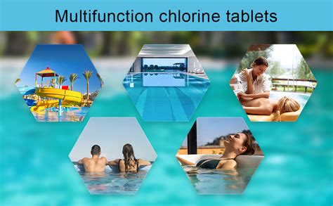 Chlorine Tablets For Swimming Poolmultifunction Chlorine Tablets