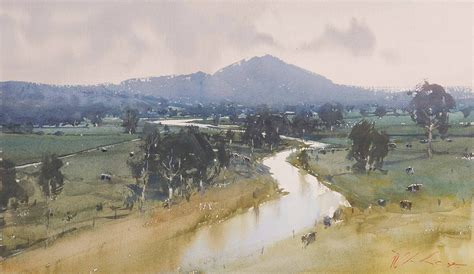 Joseph Zbukvic B 1952 Australia Watercolor Joseph Zbukvic