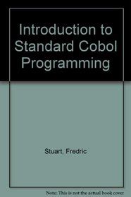 Introduction To Standard Cobol Programming Fredric Stuart Hardcover