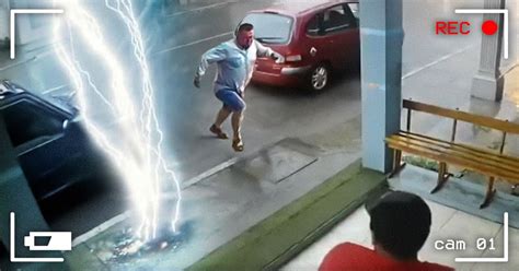 As pessoas mais sortudas já gravadas pelas câmeras 5 Tediado