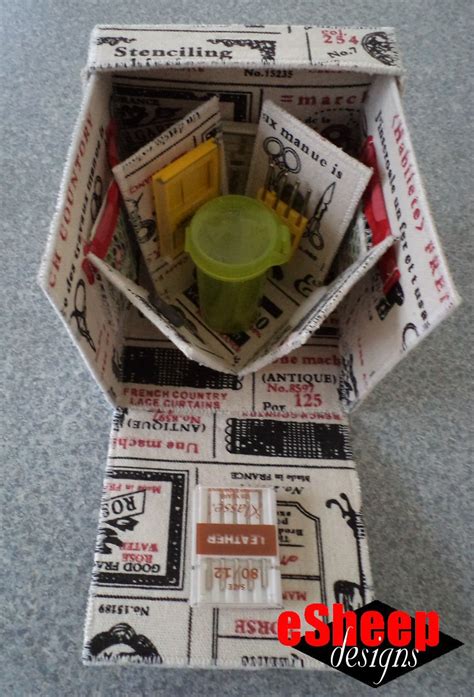 Esheep Designs A Fabric Exploding Box