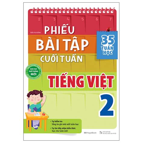 Sách Phiếu Bài Tập Cuối Tuần Tiếng Việt 2 35 Tuần Học FAHASA