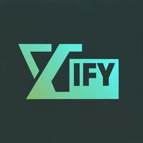 Logo Design For Xify Network Dynamic Typography For Entertainment