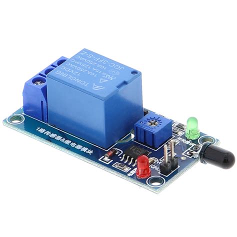 Relaiskarte 1 Kanal 12v 230v Für Arduino Flammendetektor Flammensensor Günstig Online
