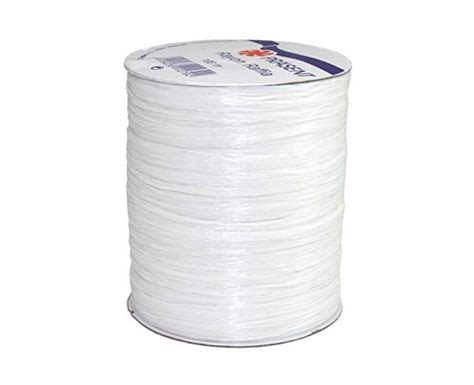 Rol Raffia Llint Wit 20 Meter Feestfirma Nl