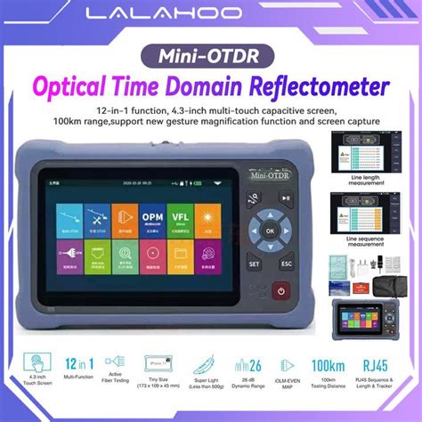 Jual ⚡garansi 1 Tahun⚡100 Ori Novker Otdr Mini Nk4000d Smart Otdr 1310