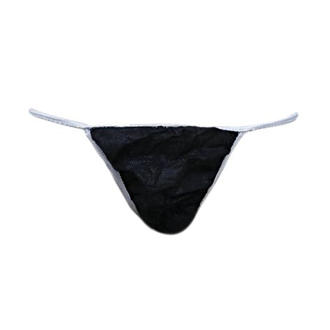 Oztan Disposable Black G String 50 Pack Spray Tanning Accessories