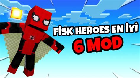 Minecraft Fisks Super Heroes Mod En Harİka 6 Mod Youtube