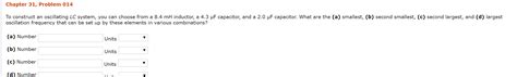 Solved Chapter Problem To Construct An Oscillating Chegg
