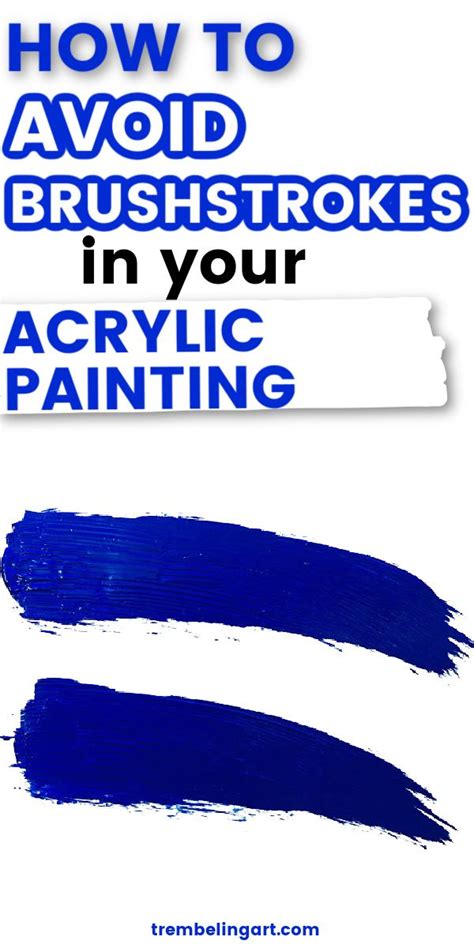 How To Avoid Brushstrokes In Your Painting Learn Acrylic Painting Acrylic Painting Diy