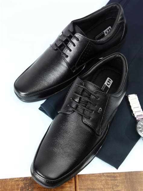 Buy Id Men Leather Lace Up Formal Derbys Find The Best Price Online