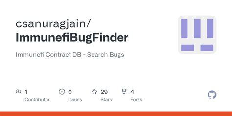Github Csanuragjainimmunefibugfinder Immunefi Contract Db Search Bugs