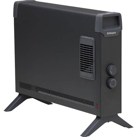 Convector Heater With Turbo Fan 2kw Black Convection Heaters