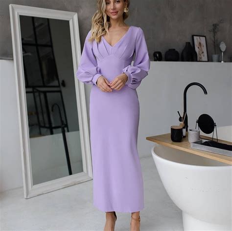 Lavender Formal Dress Long Formal Dress Etsy