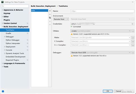 Linux环境编程——环境搭建（clion配置服务器）clion环境怎么配置 Csdn博客