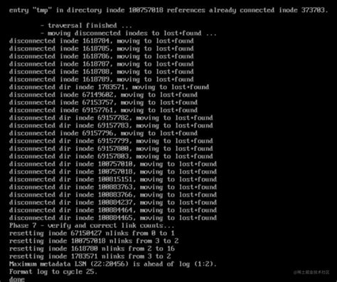 Linux Centos 系统盘文件系统损坏 已解决 不会写shell的程序员 博客园