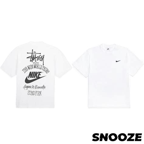 Nike X Stussy The Wide World Tribe Asian Sizing Mens Fashion Tops