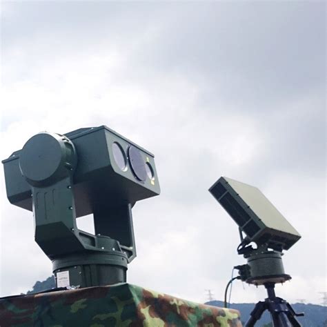 automatic drone detection and jamming system with radar and camera