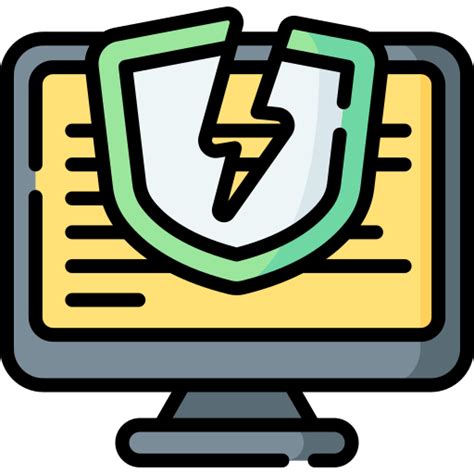 Broken Shield Special Lineal Color Icon